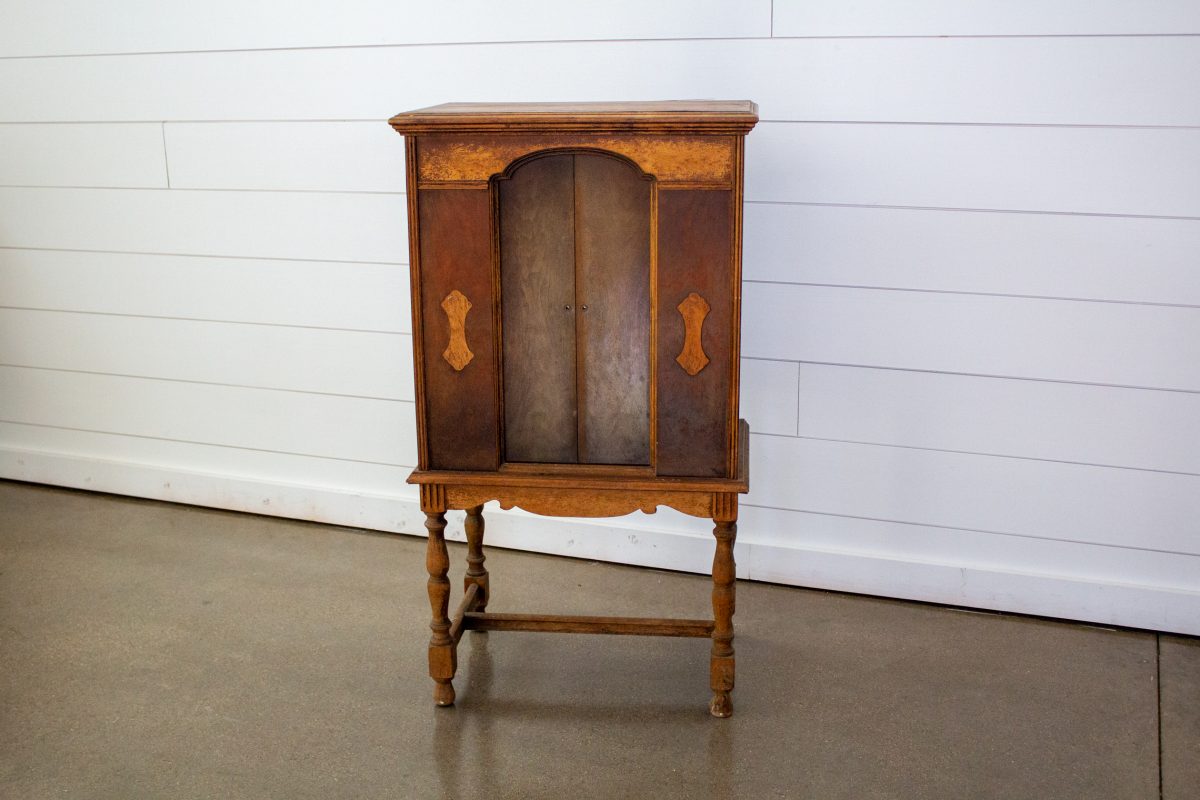 Edison Radio Cabinet - Sugar Creek Event Rentals