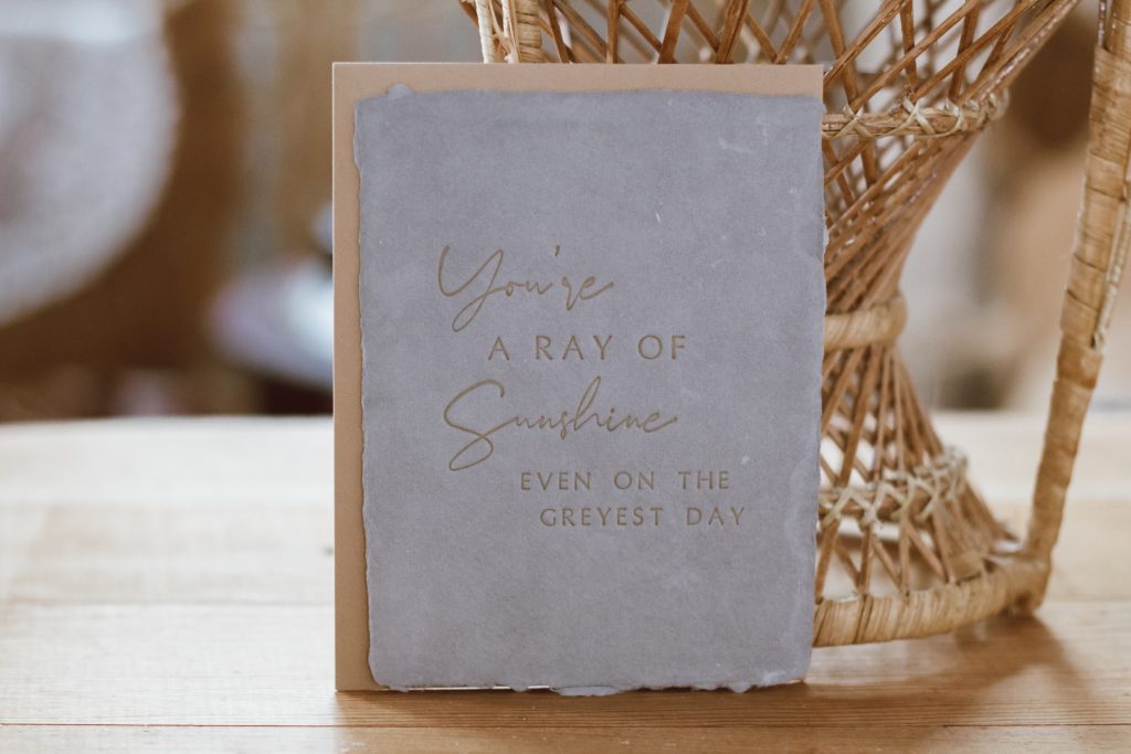 Ray Of Sunshine Card - The TAYLOR'd Home