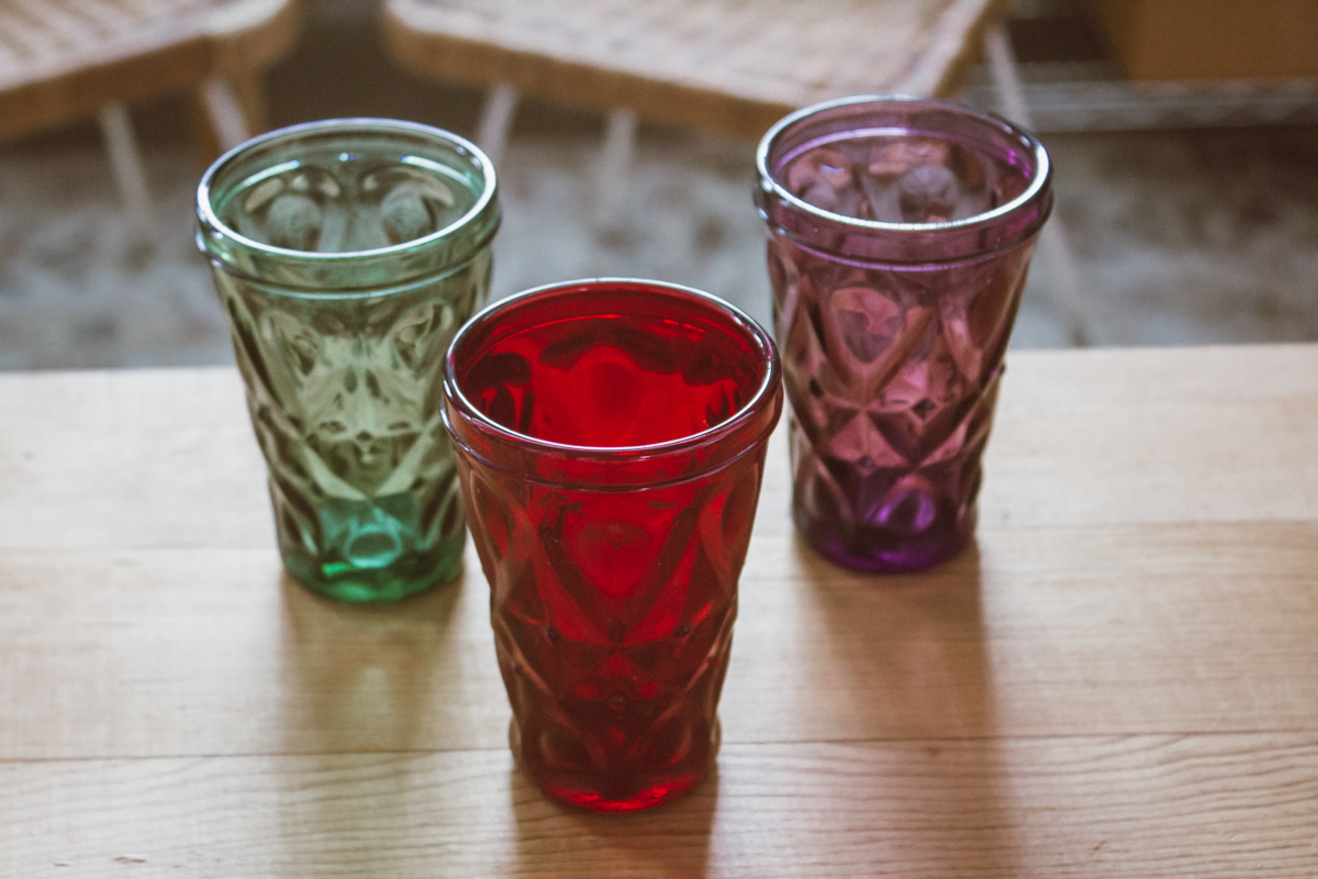 Multi Color Glass Set - The TAYLOR'd Home