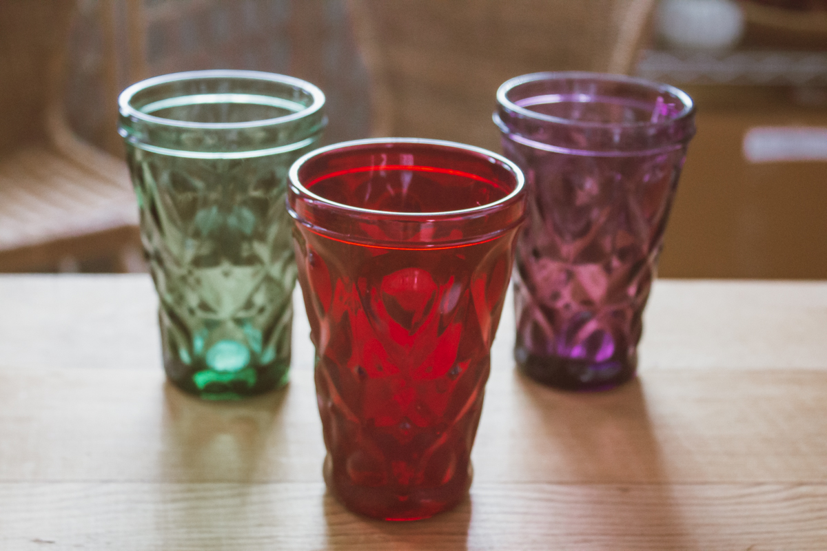 Multi Color Glass Set - The TAYLOR'd Home
