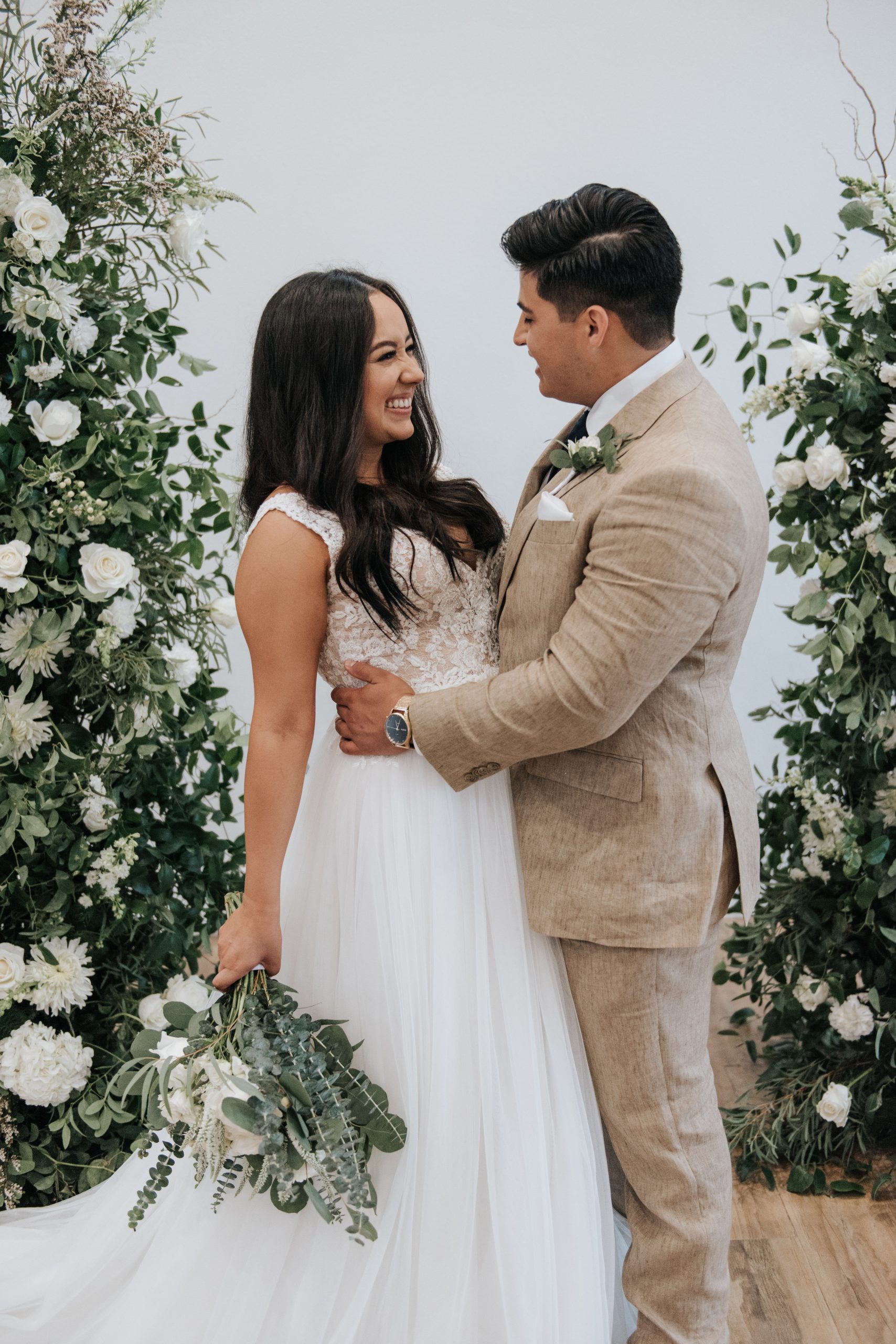 ADRIAN & DANIELLE'S SIMPLE & ORGANIC WEDDING AT STEM & LIGHT - Texas ...