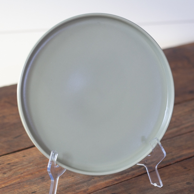 Sage Stoneware Dinner Plates - Sugar Creek Event Rentals