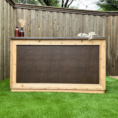 Waylon Leather Bar - Sugar Creek Event Rentals
