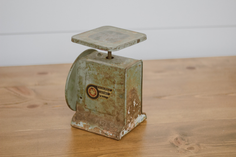 Vintage Kitchen Scale - The TAYLOR'd Home Collection