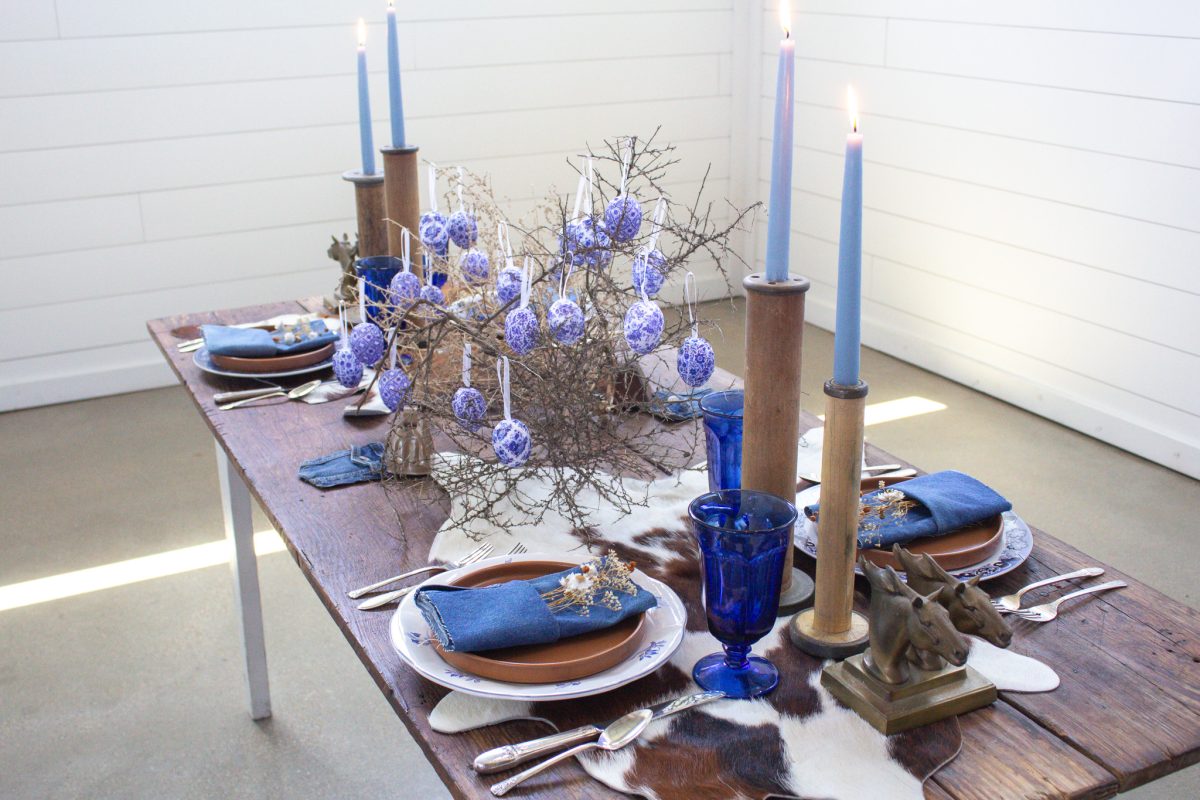 Western-Inspired Easter Tablescape - Texas Event Furniture, Prop and ...