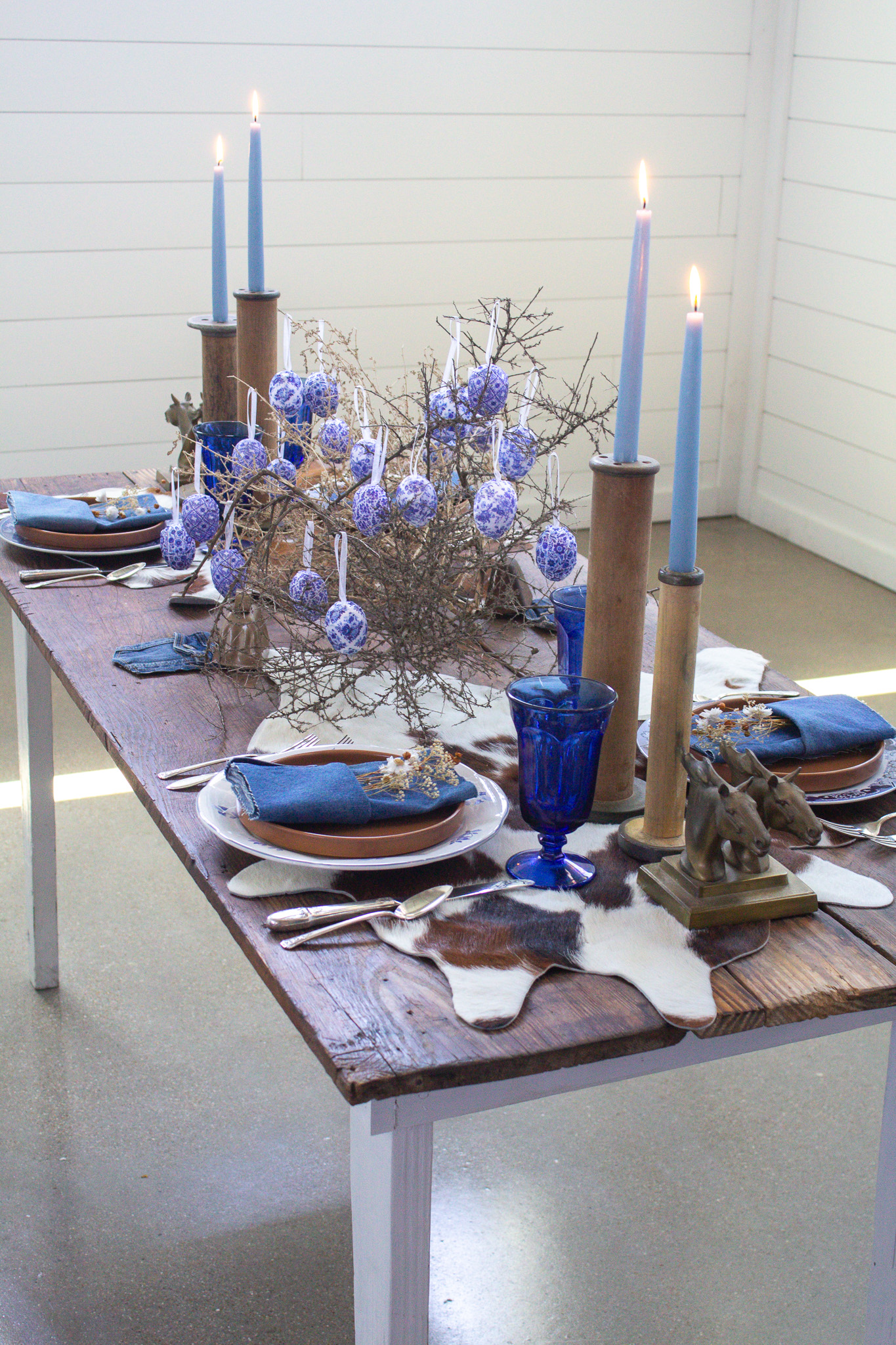 Western-Inspired Easter Tablescape - Texas Event Furniture, Prop and ...